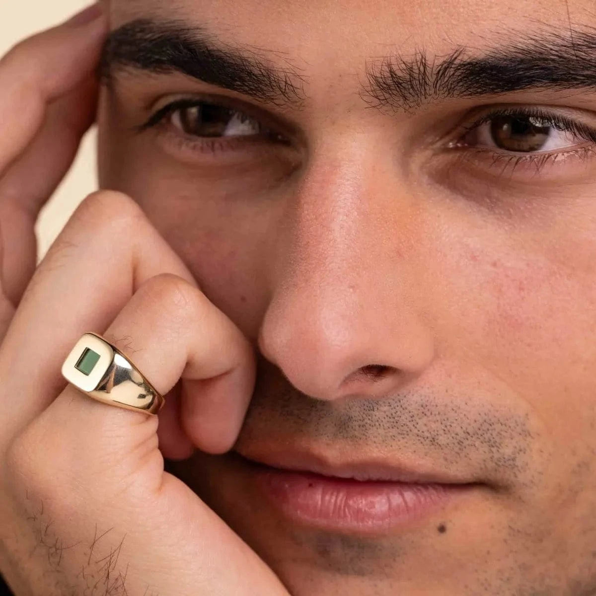 The Signature Ring - זהב 14 קראט – TANAOR – Nano Jewelry